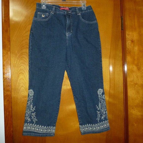 Gloria Vanderbilt | Pants & Jumpsuits | Vintage Gloria Vanderbilt Red ...